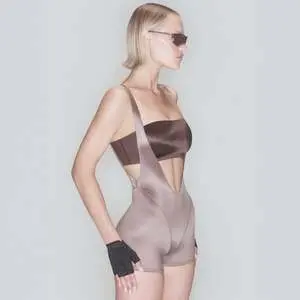 SKIMS Suspender 2.5" Onesie | Deep Neutral | | Nike Satin Shine
