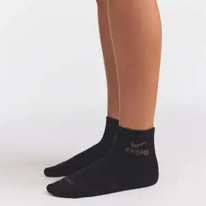 SKIMS Dri Fit™ Quarter Crew Sock 3 Pack | Blue | Small | Nike Accessories