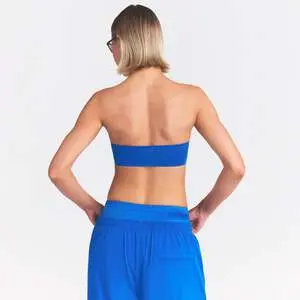 SKIMS Bandeau Bra | Blue | | Nike Satin Shine
