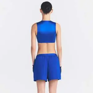 SKIMS 5" Track Short | Blue | | Nike Stretch Nylon