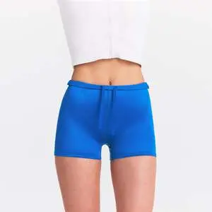 SKIMS Drawcord 2" Short | Blue | | Nike Satin Shine