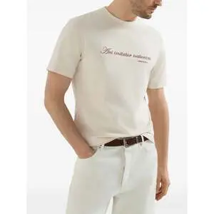 Brunello Cucinelli Neutrals T-shirts & Vests T-shirts