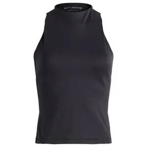 Nike X Skims Matte Mock Neck Racer Tank - Obsidian