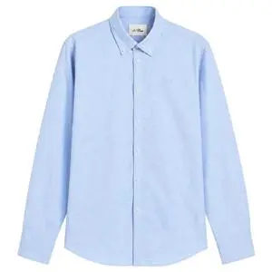 LES DEUX Konrad Oxford Shirt - Light Blue
