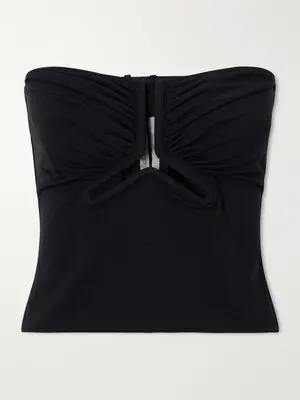 Rick Owens Scoop Neck Performance Tops For Women