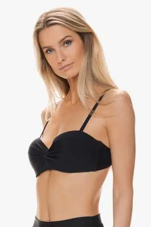 Helen Jon Twist Underwire Bra - Black