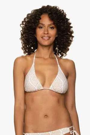 Helen Jon String Bikini Top - Sand Dunes