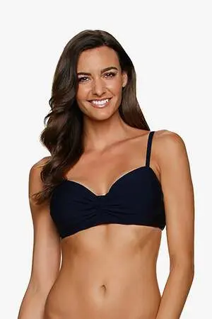 Helen Jon Cup Twist Underwire Bra - Black