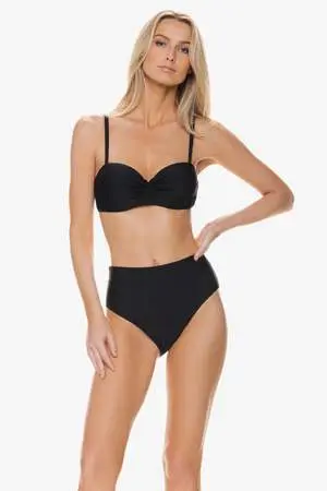 Helen Jon Soft Band High Waist Bottom Black