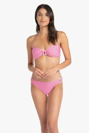 Helen Jon Shell Hipster Bikini Bottom - Pink Gingham