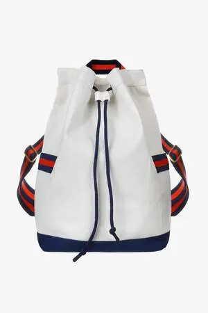 Helen Jon Canvas Backpack - Poppy