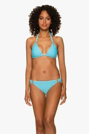 Helen Jon Helen Jon Ring Hipster Bikini Bottoms Sky Blue