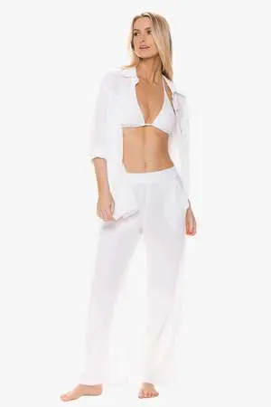 Helen Jon Island Pant - White