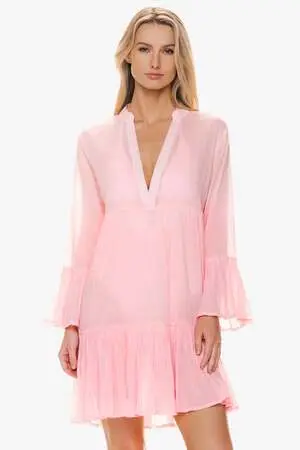 Helen Jon Sloane Ombre Dress - Shell Pink