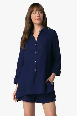 Helen Jon Island Shirt - Navy