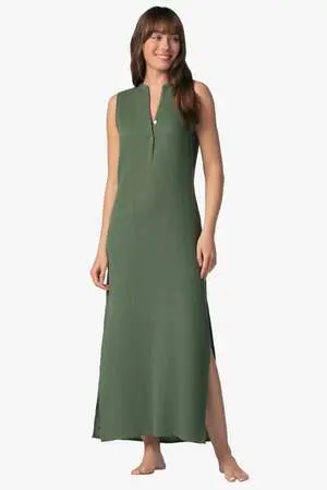 Helen Jon Island Midi Tunic - Fatigue