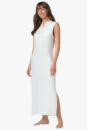 Helen Jon Island Midi Tunic White
