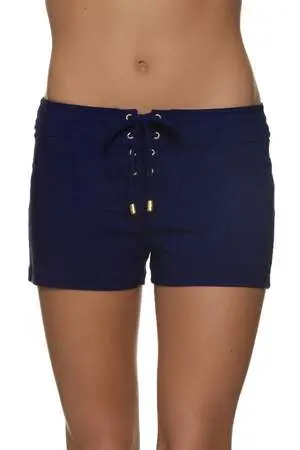 Helen Jon 3' Lace-up Board Short - Navy