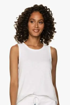 Helen Jon Classic Tank - White