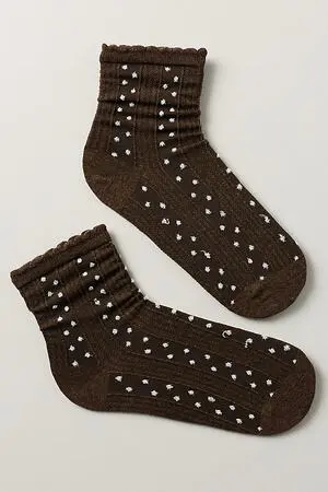 Women's Brown Socks Hoiseries
