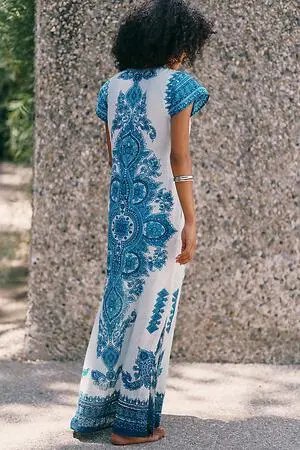 Calypso St. Barth Medallion 100% Len Dress