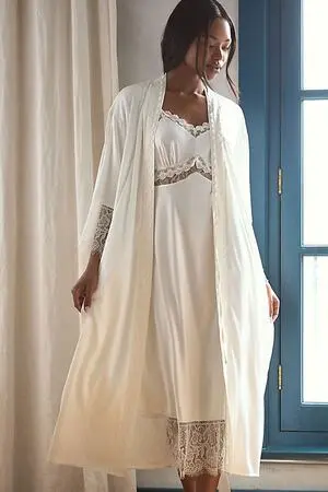 Flora Nikrooz Skyler Robe - Ivory
