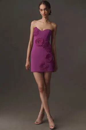 HELSI Gia 3d Mi Dress - Medium Pink