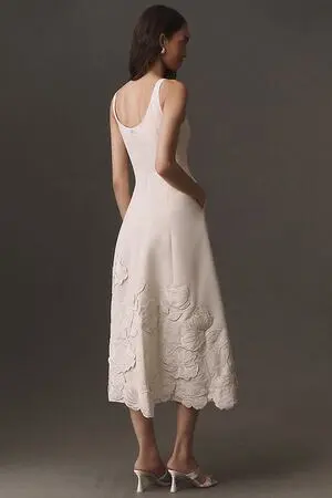 Mestiza New York Amanda Appliqué Midi Dress
