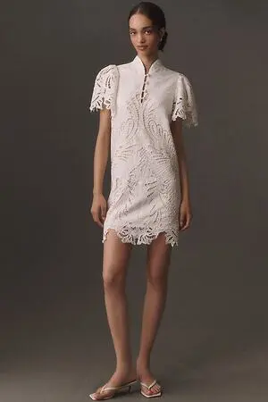 Mestiza New York Elliana Lace Mi Dress - Ivory