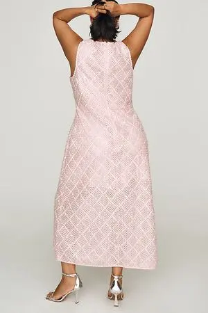Endless Rose Mesh Midi Dress