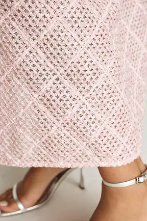 Endless Rose Mesh Midi Dress