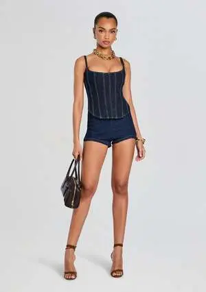 Retrofete Marishka Denim Top