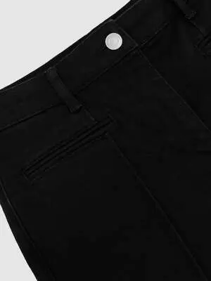REISS Claude Pintuck-detail Flared Jeans