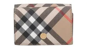 Burberry Compact Book Wallet - Beige
