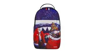 SPRAYGROUND Santa Big Bag Stacks Backpack - Multicolor