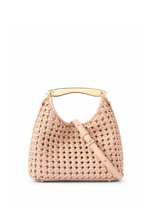 ELLEME Small Boomerang Woven Leather