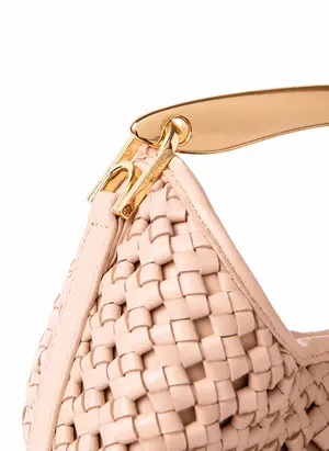 ELLEME Small Boomerang Woven Leather