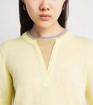Claudie Pierlot Wool Layered Sweater