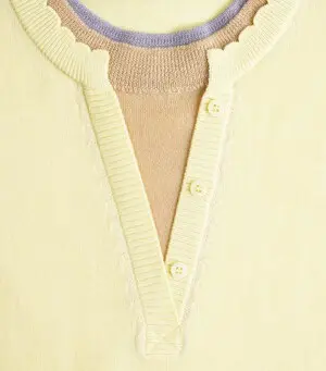Claudie Pierlot Wool Layered Sweater