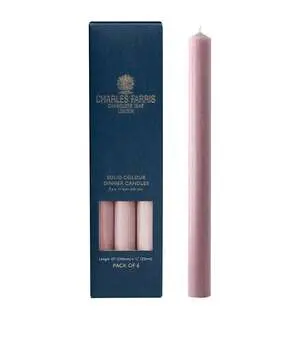 CHARLES FARRIS Dinner Candles - Pink