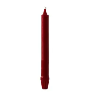 CHARLES FARRIS Royal Fluted Candles - Red