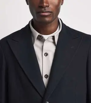 Canali Wool Overcoat
