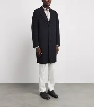 Canali Wool Overcoat