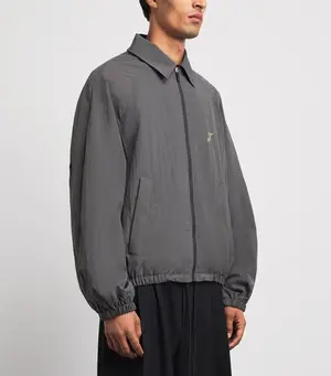 Jacquemus Embroidered Initial Windbreaker Jacket