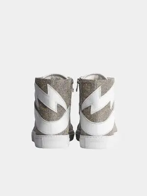 Zadig&Voltaire Zv1747 High Flash Sneakers