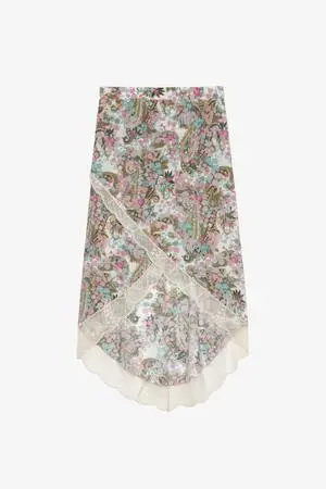 Zadig&Voltaire Jeudie Skirt - Deep Parme