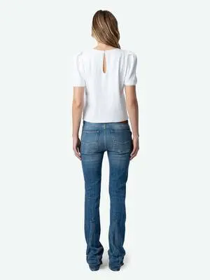 Zadig&Voltaire Tchao Sequin Top
