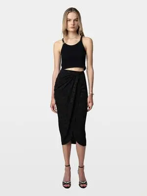 Zadig&Voltaire Jamelia Jacquard Skirt
