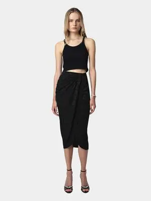 Zadig&Voltaire Jamelia Jacquard Skirt