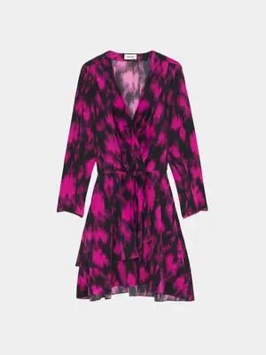 Zadig&Voltaire Rogers Silk Dress - Black